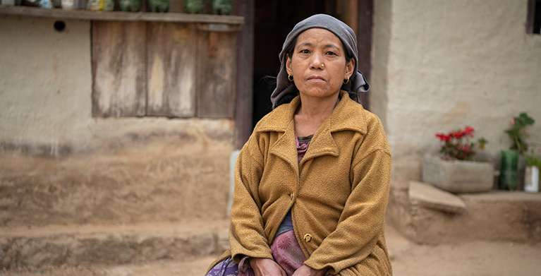 Woman Searches Anxiously for Relief - GFA UK